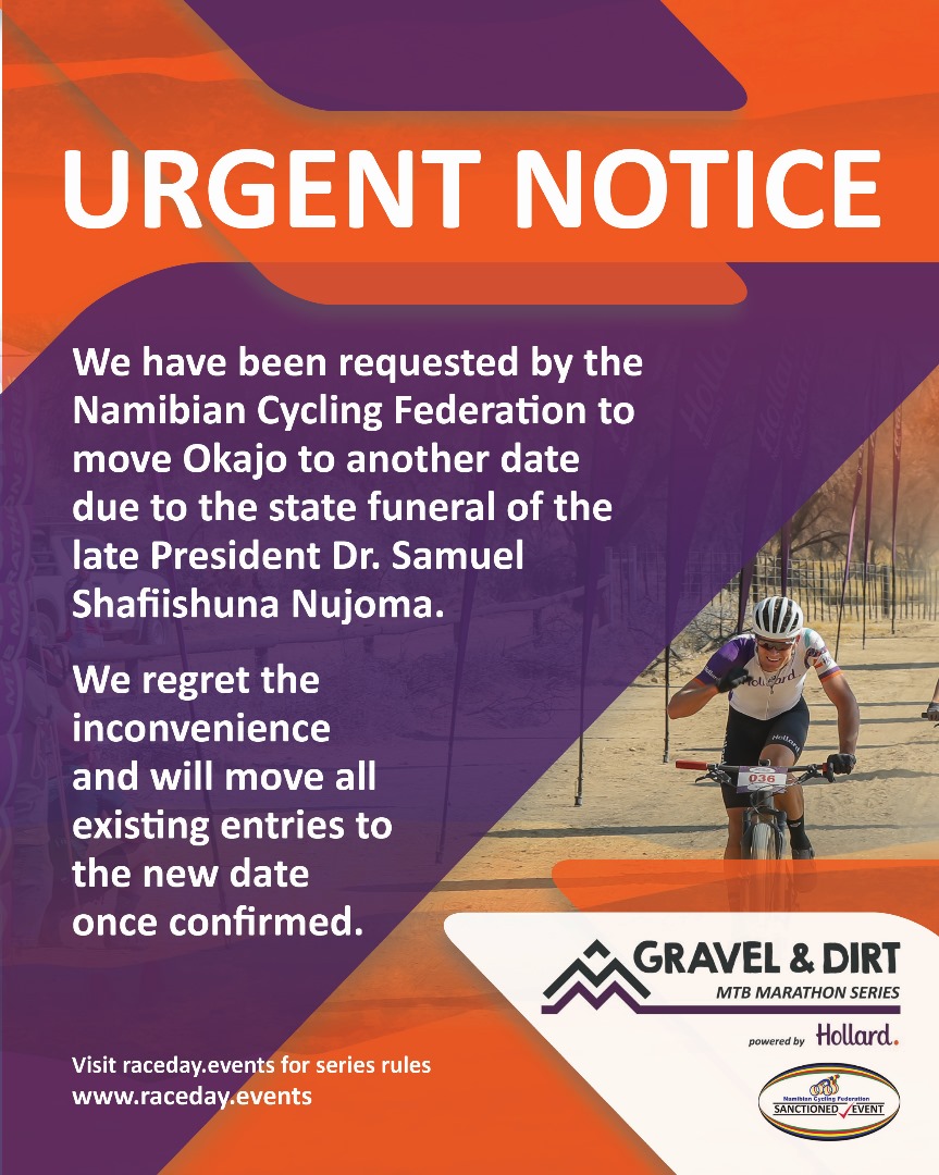 Okajo MTB Challenge - Raceday Events